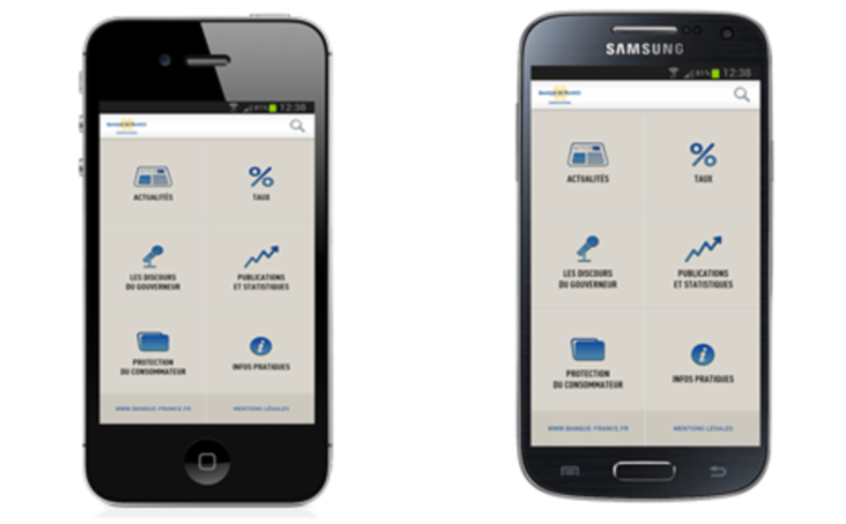 Banque de France launches mobile app - Central Banking