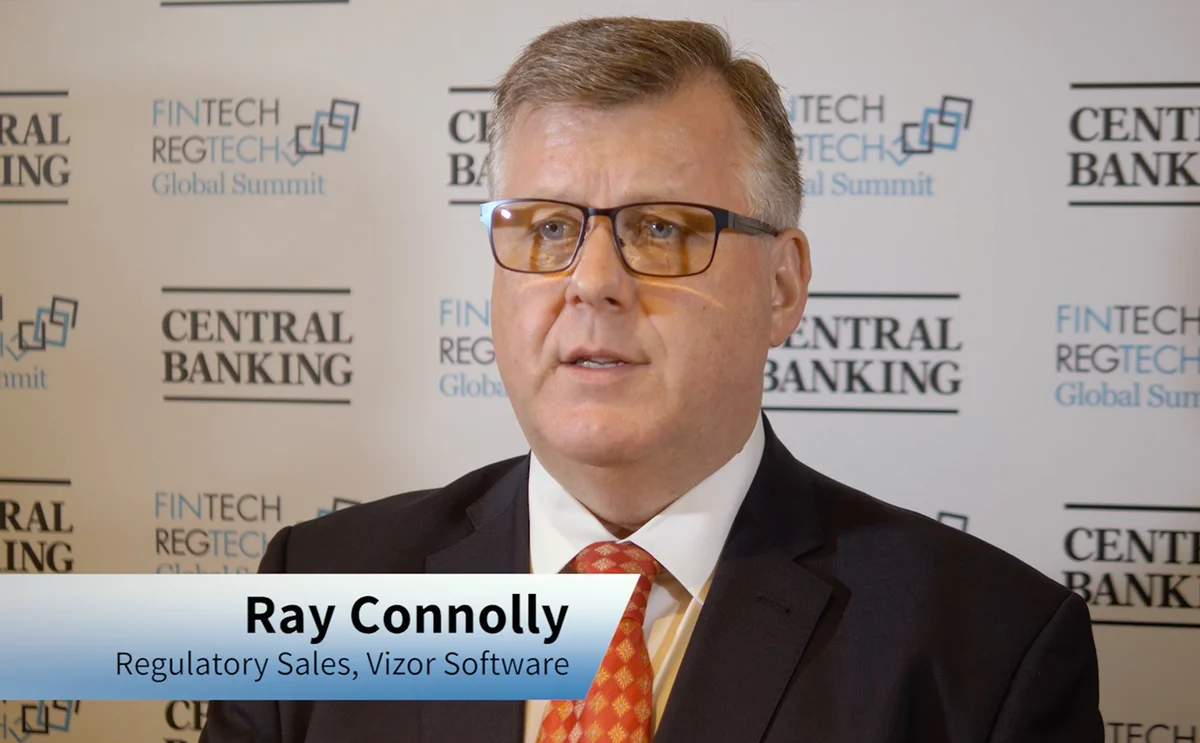 Video Q&A: Ray Connolly, Vizor Software - Central Banking
