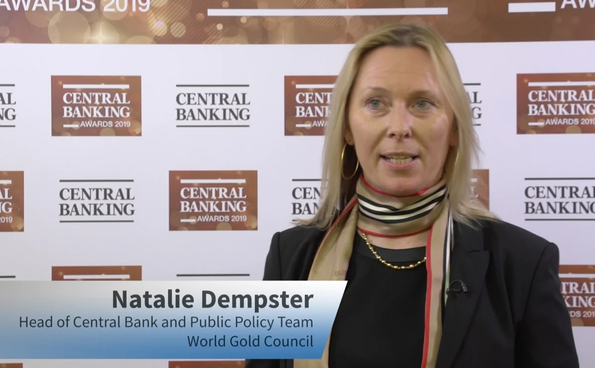 Video Q&A: Natalie Dempster, World Gold Council - Central Banking