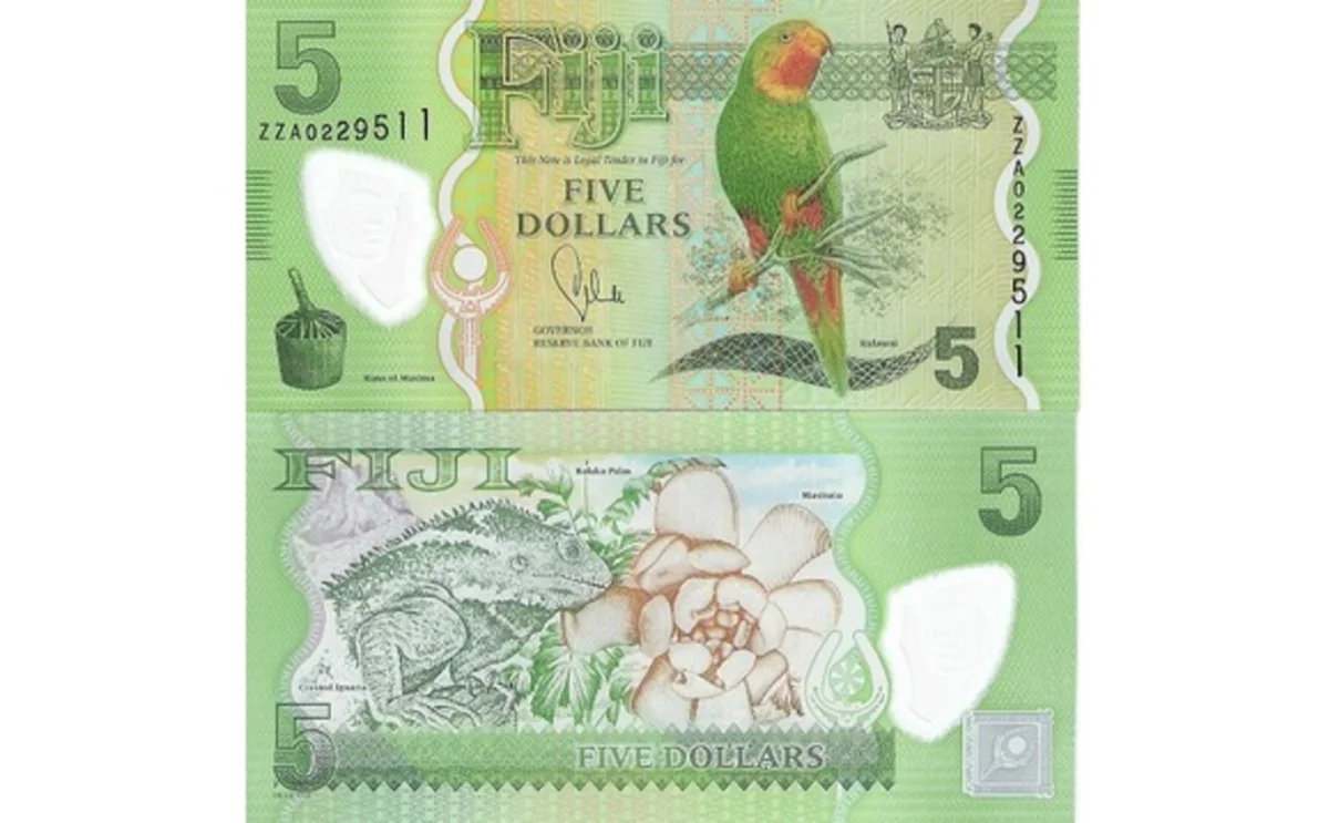 Fiji launches $7 varnished banknote - Central Banking